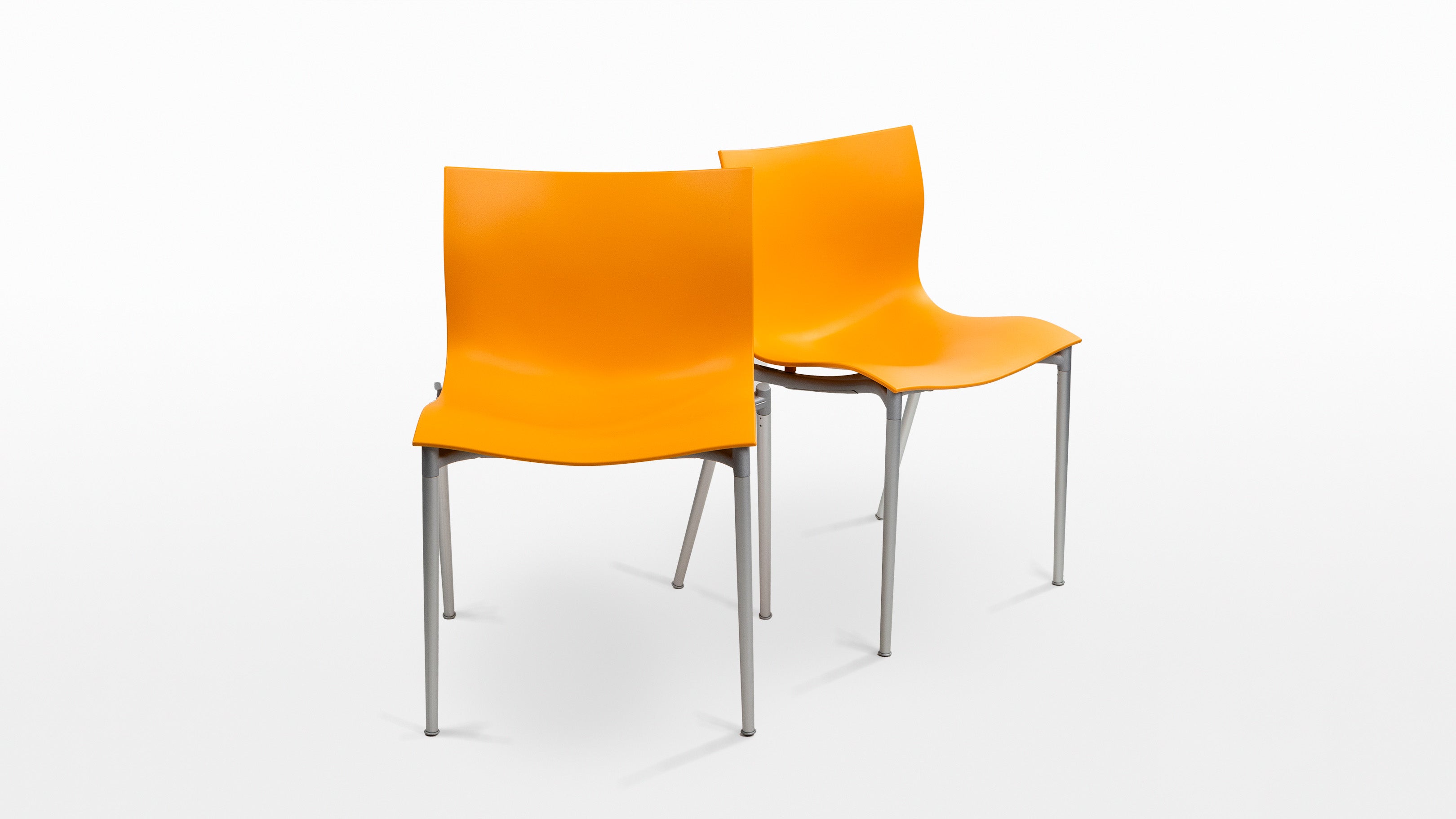 Cam El Eon Stacking Chair Orange | Designed by Philippe Starck